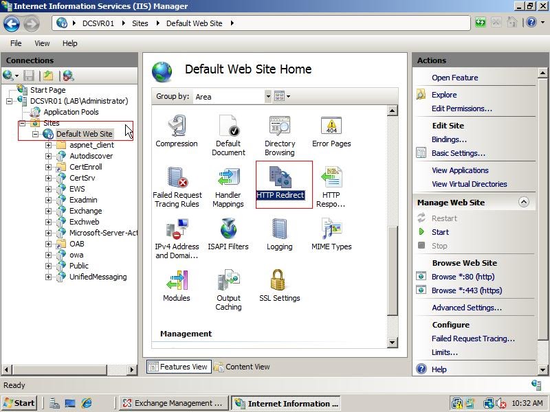 Hybrid Cloud: Redirect /owa page for Outlook Web Access