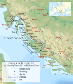 Diccionario de Epónimos: Liburnia