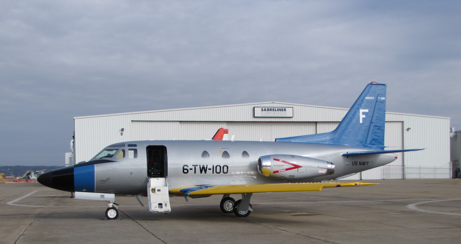 The Aero Experience: Navy Takes Delivery of T-39N Sabreliner in ...