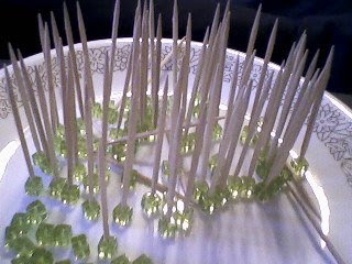 The Inartistic Bride: Another Wedding Blog!: Crystal Beaded Toothpicks