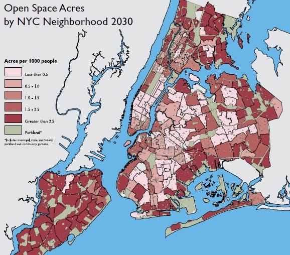 Queens Crap: Open space report reveals a dearth of green space