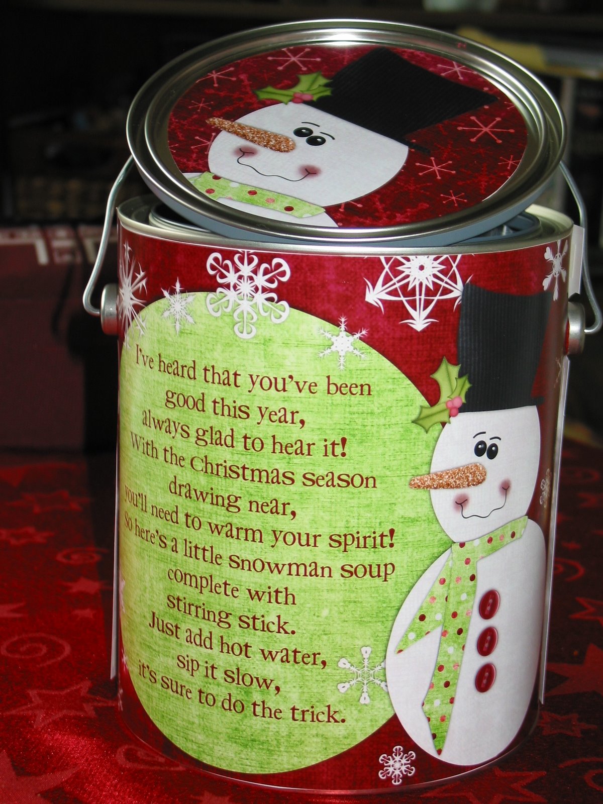 Funky Polkadot Giraffe: January Fun: Snowman Soup