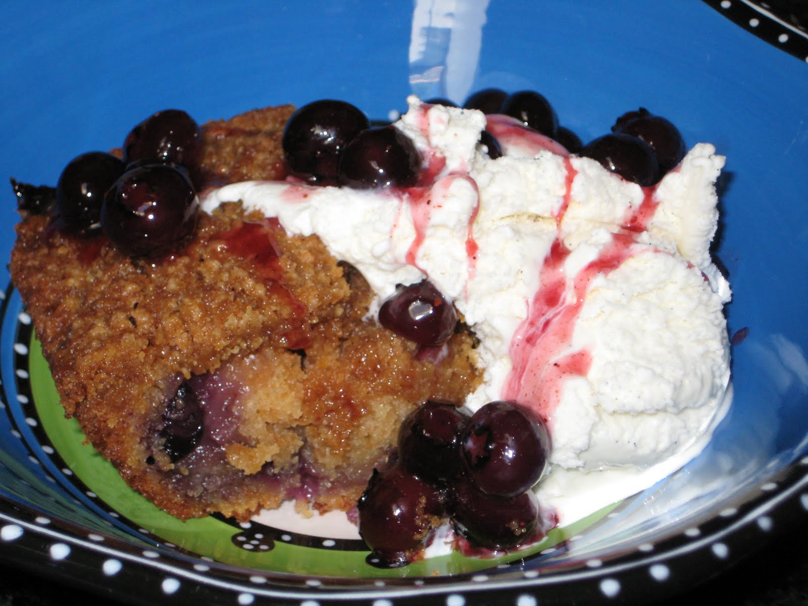 Rosanna's Kitchen: Blueberry Streusel Cobbler