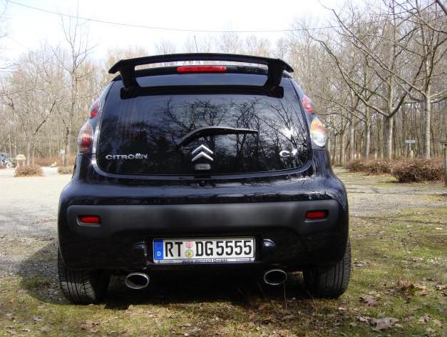 The CityBug: Black Modified Citroen C1