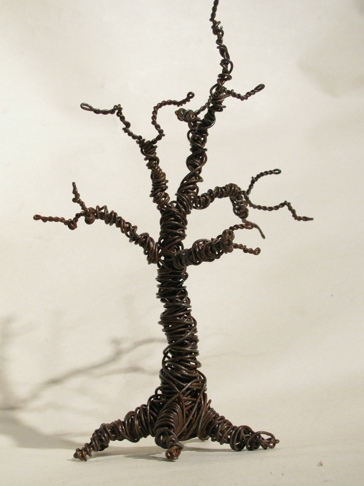 The Shadow Farm: Desolate Tree Metal Sculpture