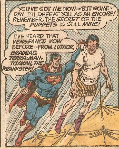 Slay, Monstrobot of the Deep!!: Evil Superman Puppet Superpowers Quiz