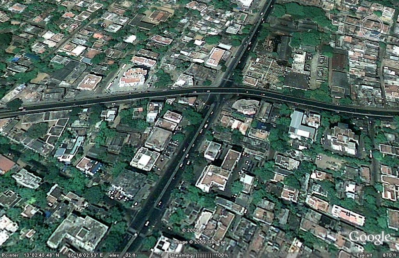 Its All about Fun!: Google Earth :: Chennai Flyovers