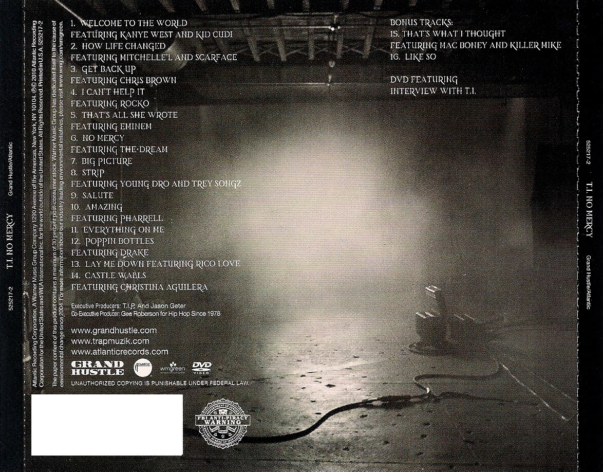 MovieScreenshots: No Mercy - T.I. album