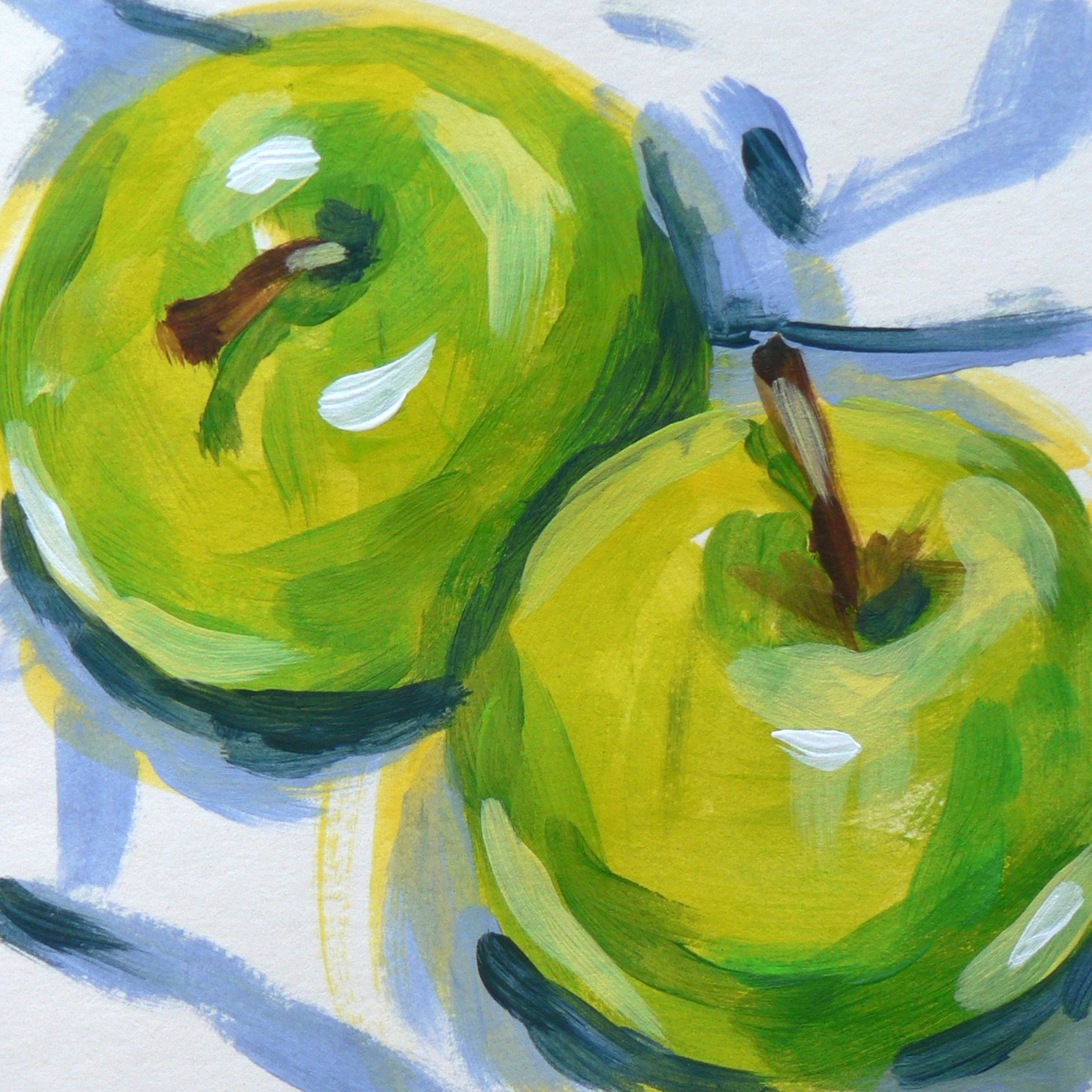 Paint up a Storm: 25 Small Still Life Paintings, No 7