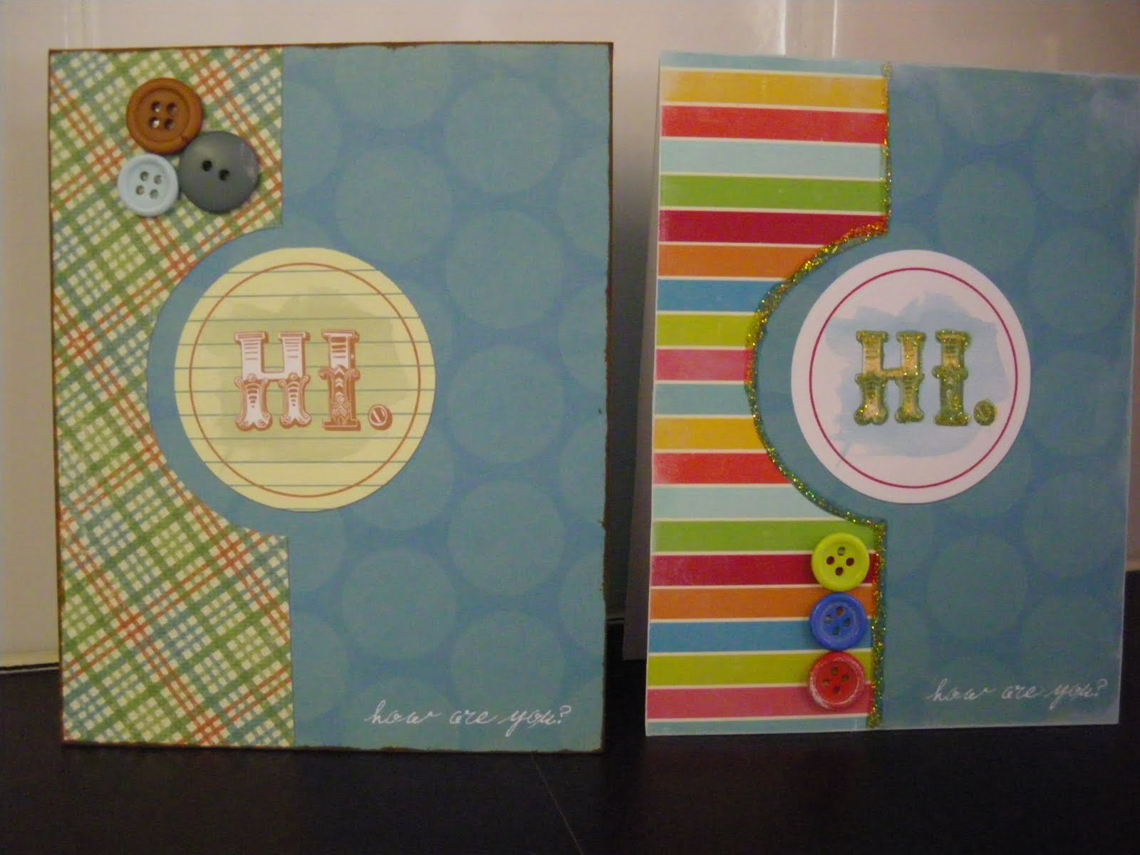 What's Happening Here: Card Making Class (continued)