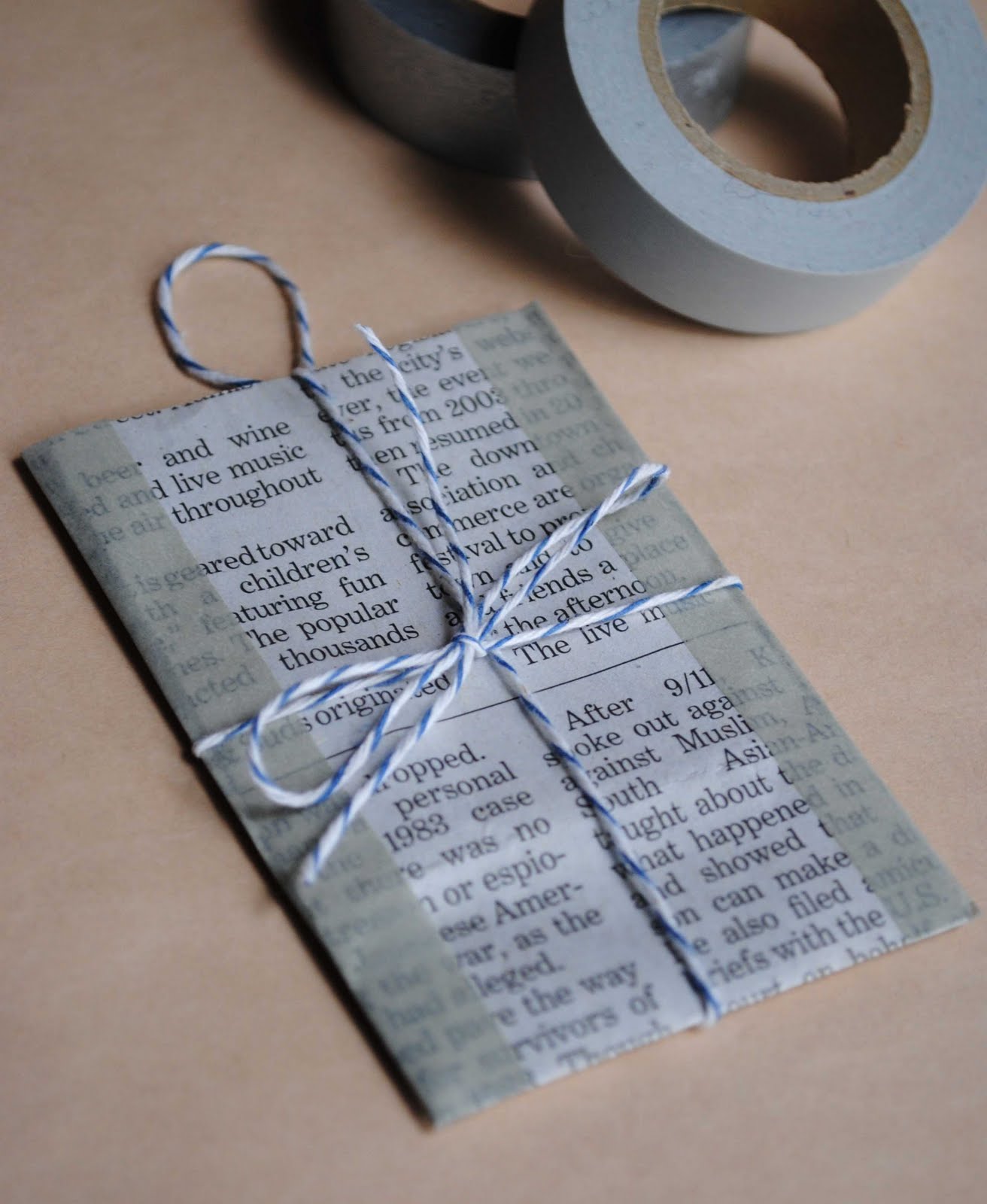 zakka life: Gift Card Holders Made with Japanese Masking Tape