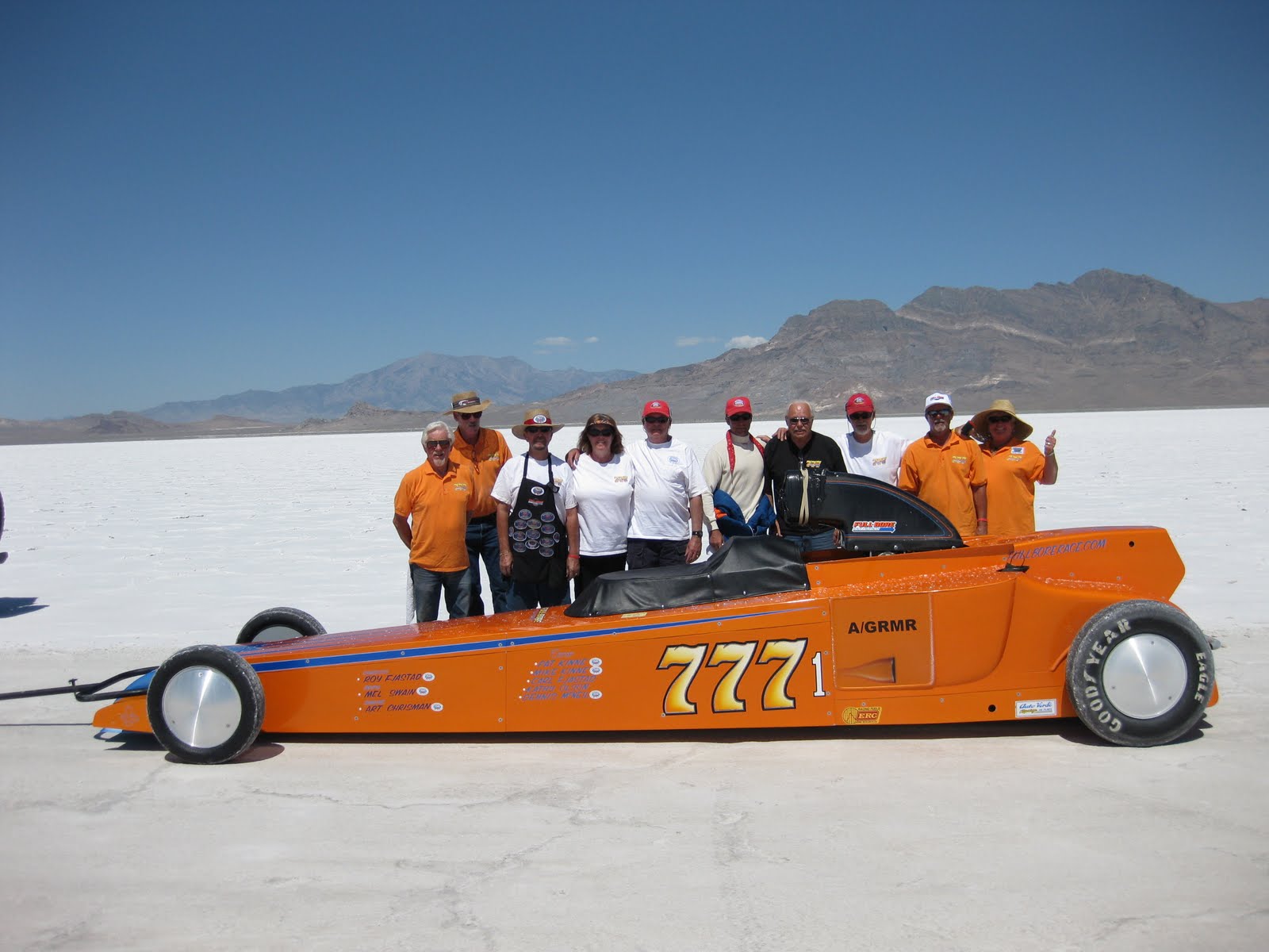 Bonneville Salt Flats Team 777: Speedweek 2010 Team 777