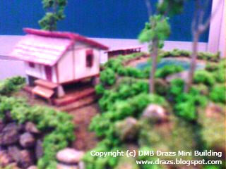 Miniature Sunda Traditional House, Badak Heuay ~ www.drazs.blogspot.com