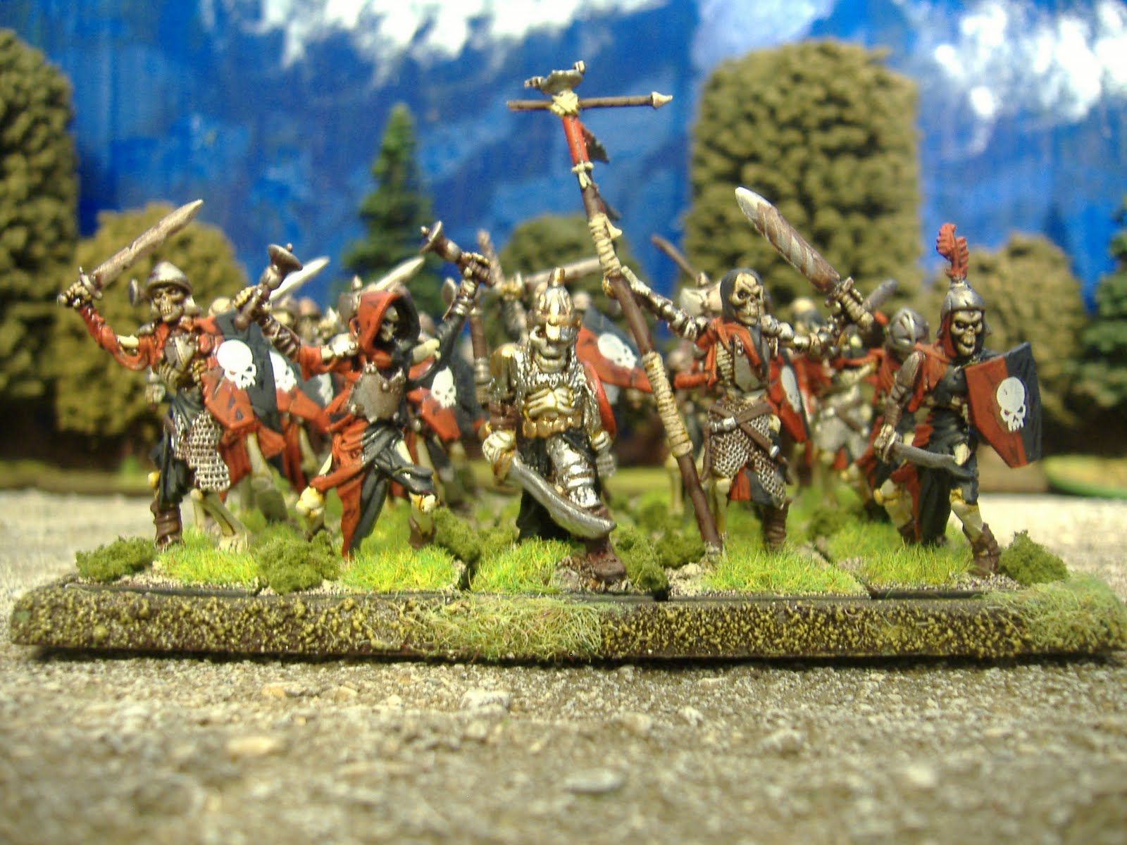 Jon's wargames minis: undead army in five days - the final results