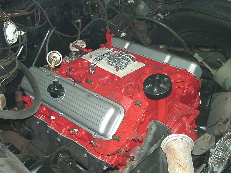 Large Carbon Footprint: 394 Ultra High Compression Olds