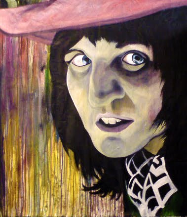 Lisa Perrett Art: noel fielding painting