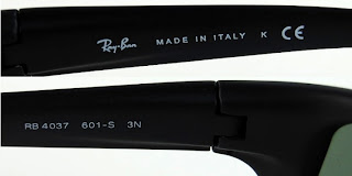 Mamahana's Boutique: NEW RAYBAN RB4037 SUNGLASS PREDATOR RB 4037 601S BLACK