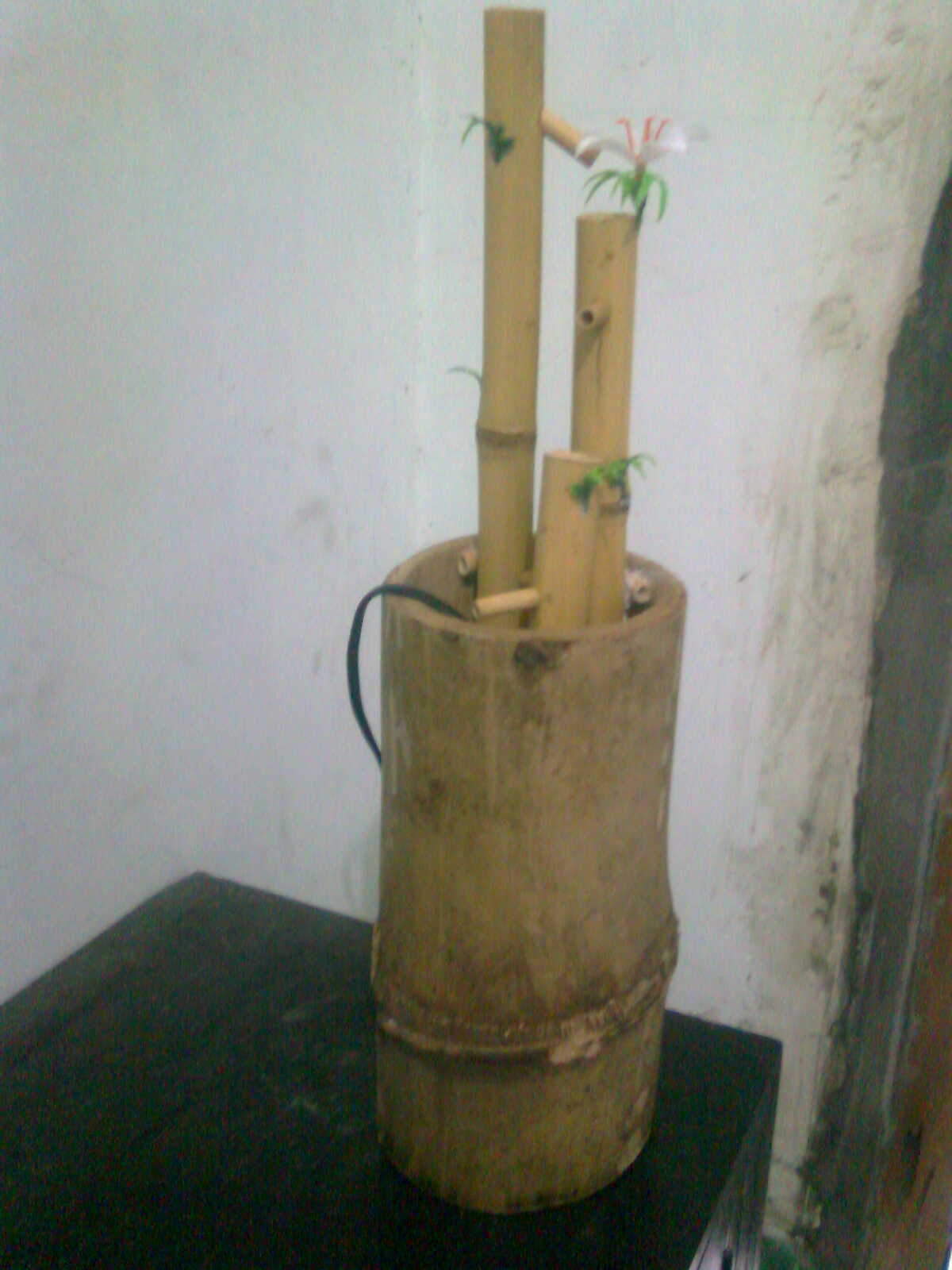 24+ Kerajinan Bambu Pancuran