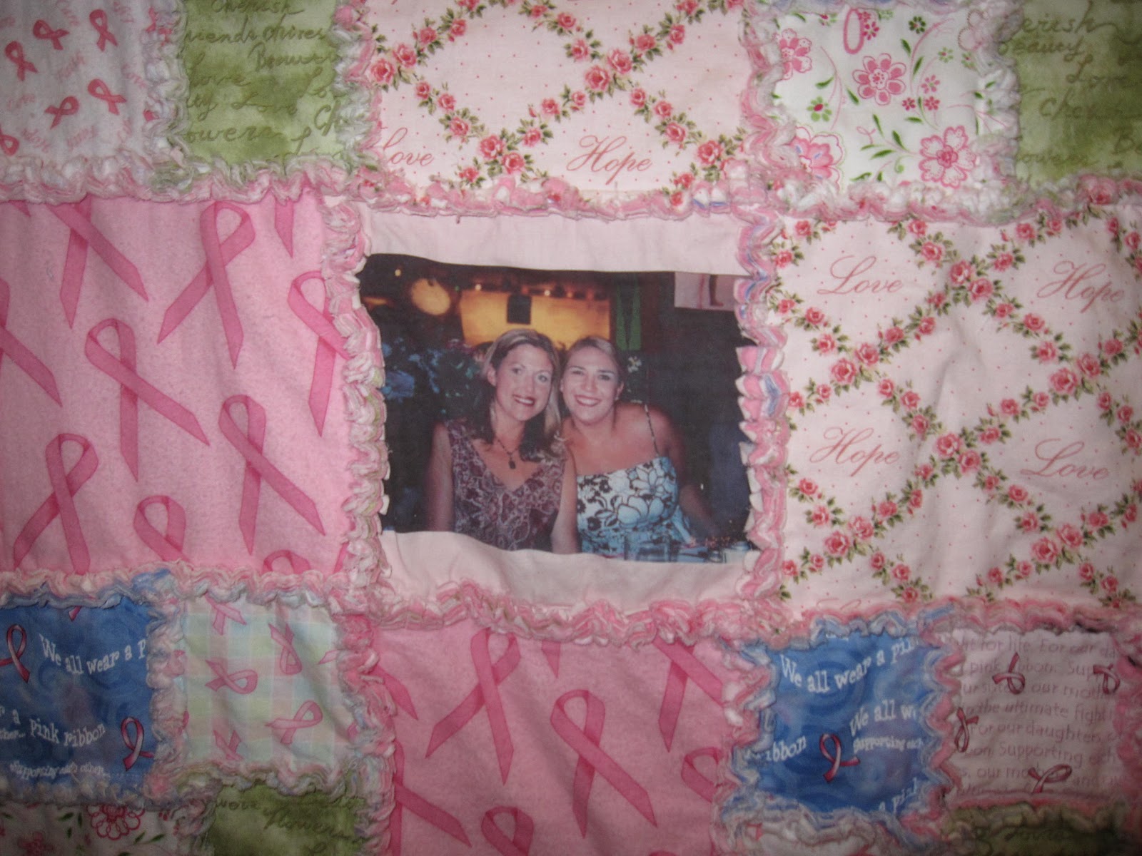 DIY Cancer Survivor Blanket - Made with HAPPY