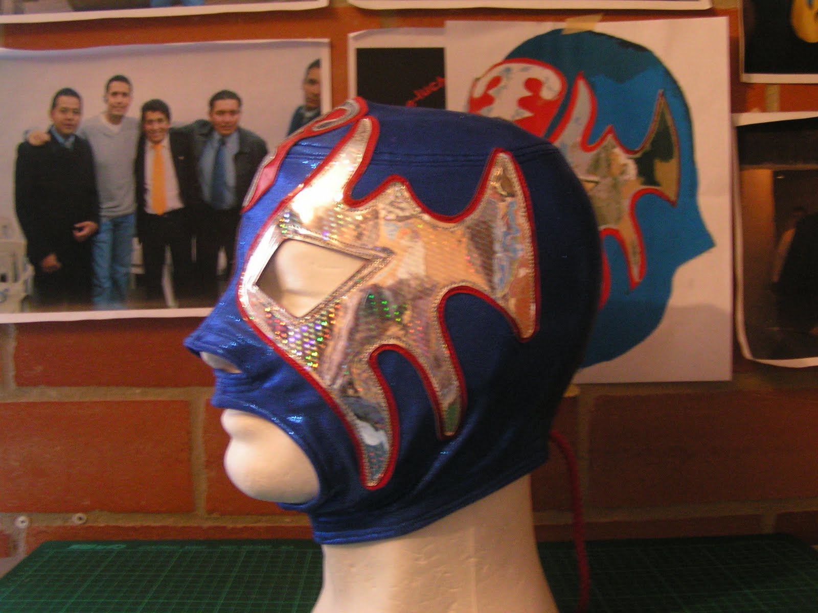 Máscara Profesional de Lucha Libre ATLANTIS By XTREME LUCHA | EXTREME MASK