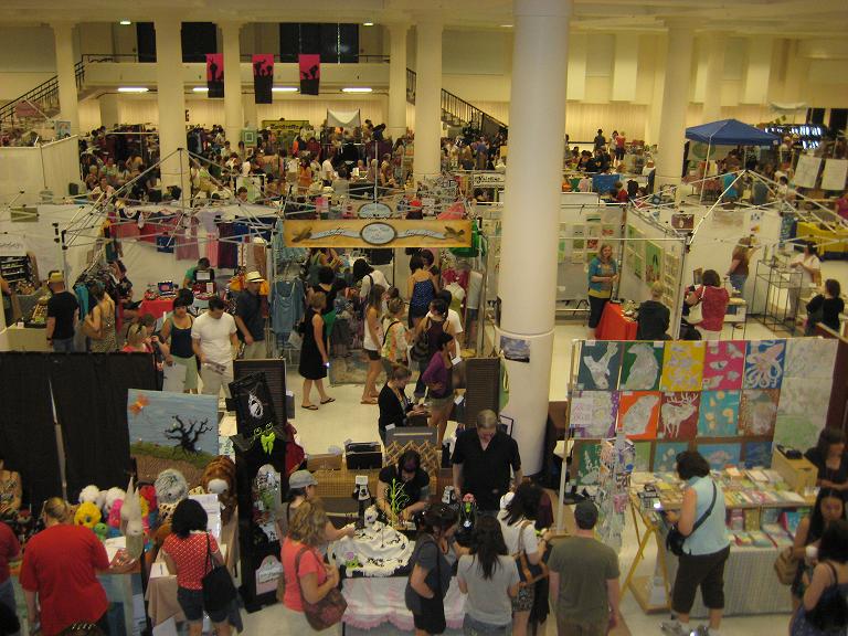 Seattle Urban Crafts Uprising | Quilting in the Rain