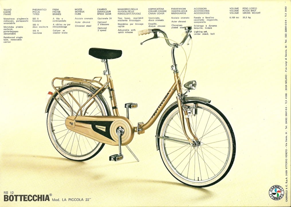 bicinova: Catàleg CARNIELLI ( Bottecchia etc.)