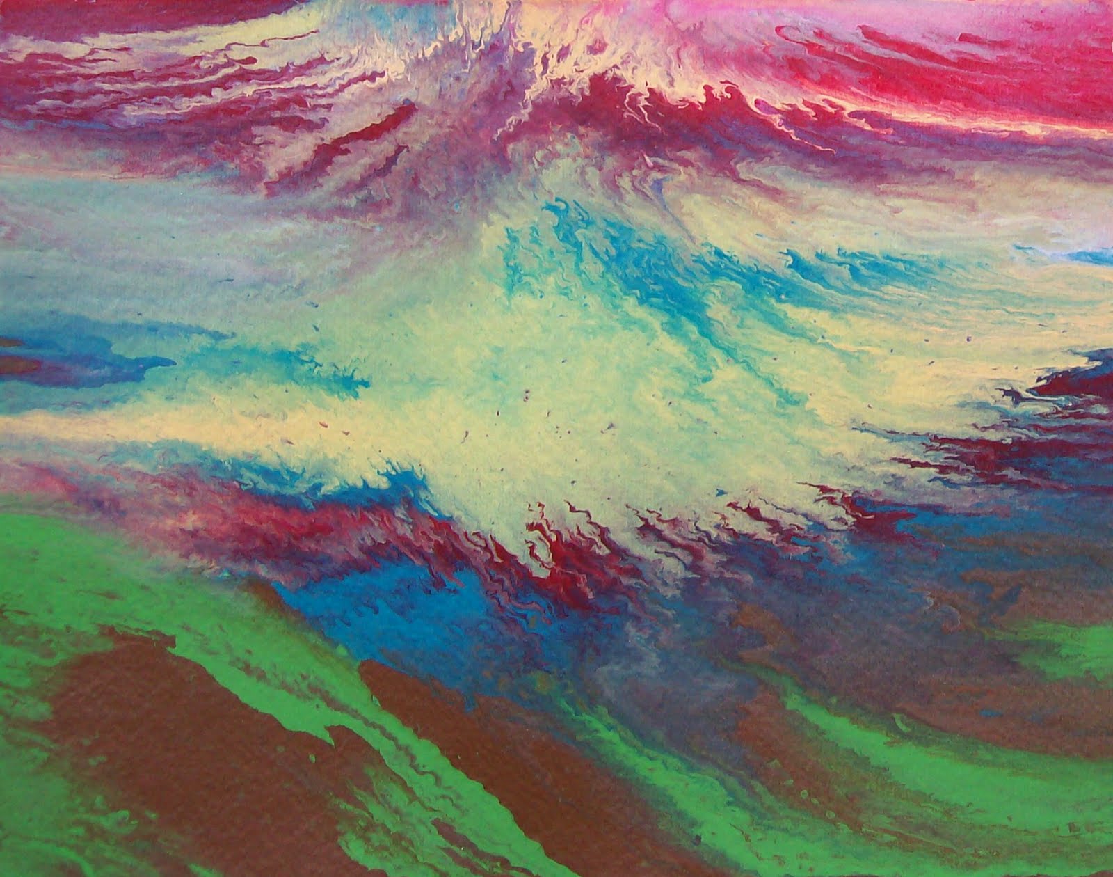 Contemporary Landscape Paintings : "Colors of Summer" Original ...