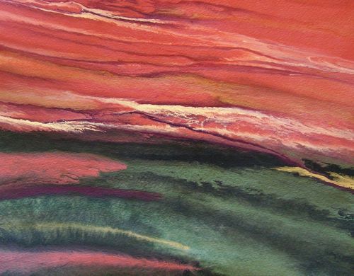 Kimberly Conrad Daily Paintings: "Blazing # 5" Original Contemporary ...