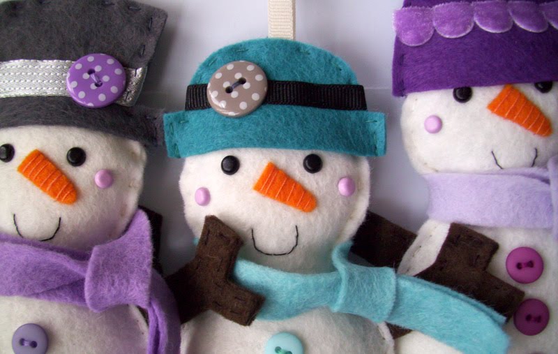 paper-and-string: special snowmen