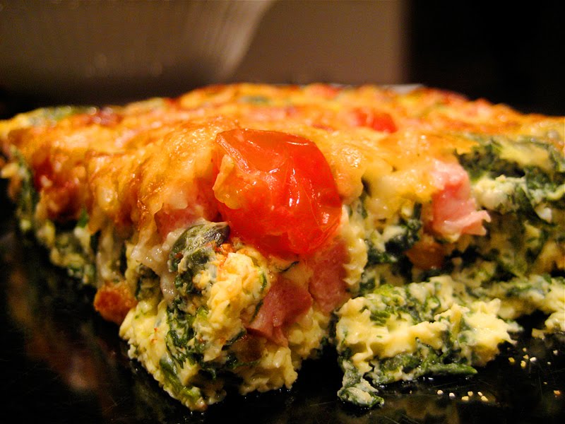 Semolina Pilchard: Baked Frittata