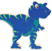 Scroll Saw Goodies: T-Rex Dinosaur Puzzle