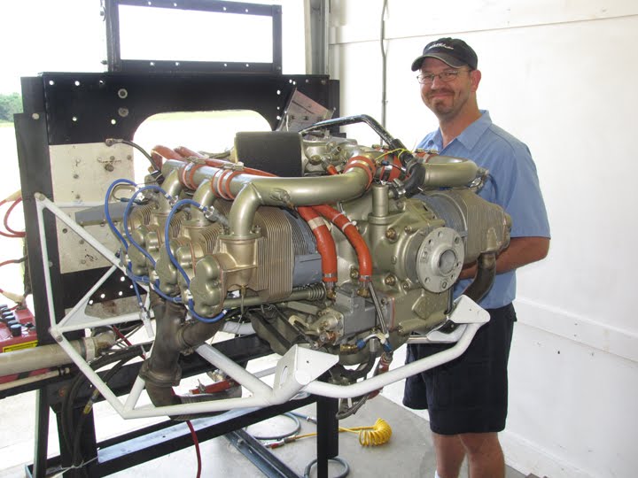 MMS Aviation: Test Run of the Rear Engine for the Cessna 337