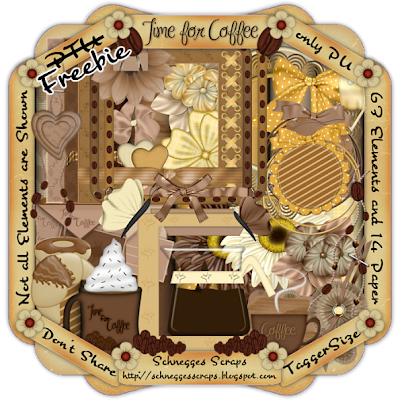 ~~Schnegge´s Scraps & Tags~~: Time For Coffee - old PTU now FTU