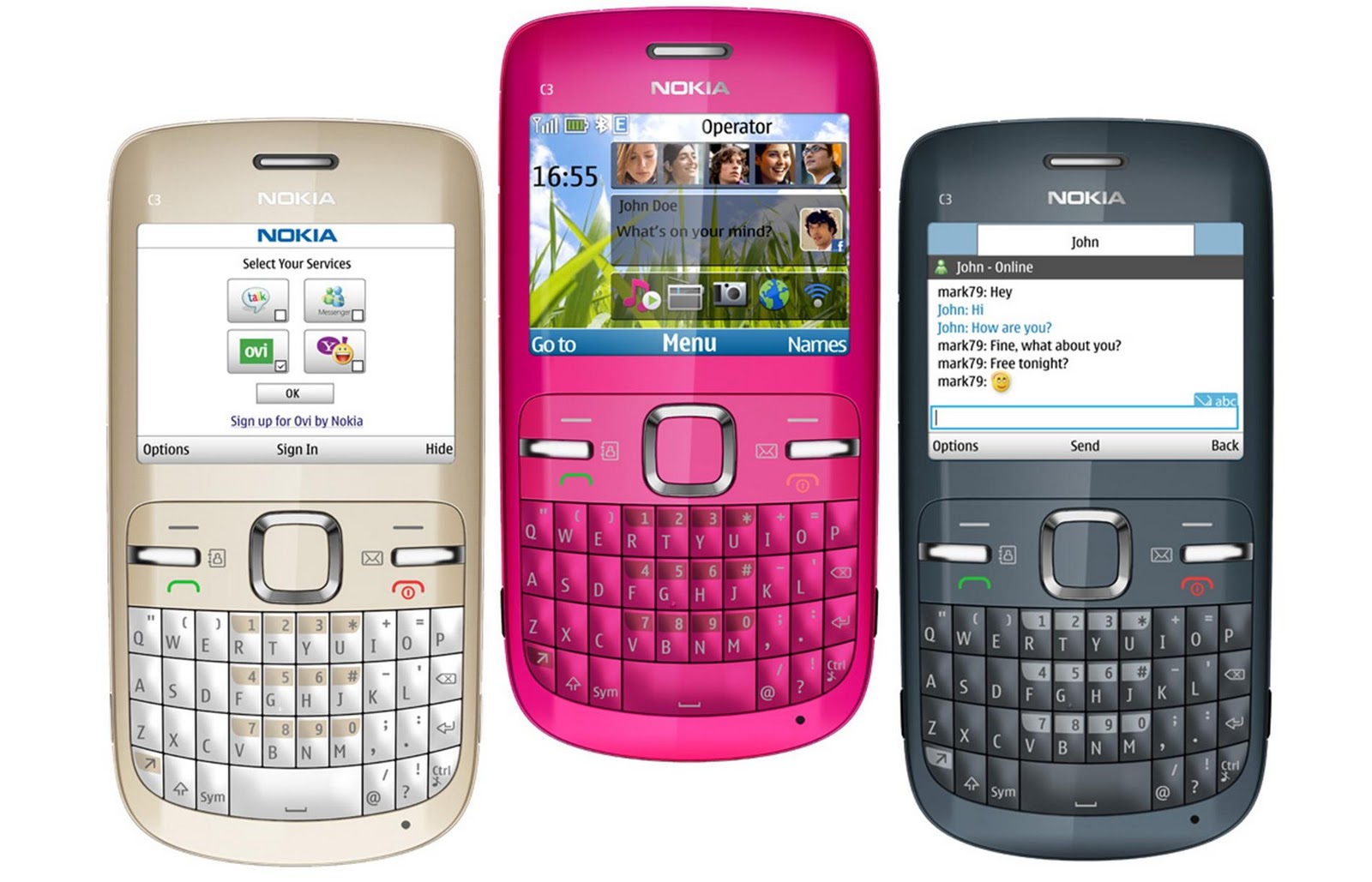Latest mobile phones and specifications: Nokia C3 Latest price