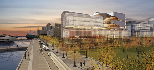 design deli: George Brown Waterfront Campus rendering