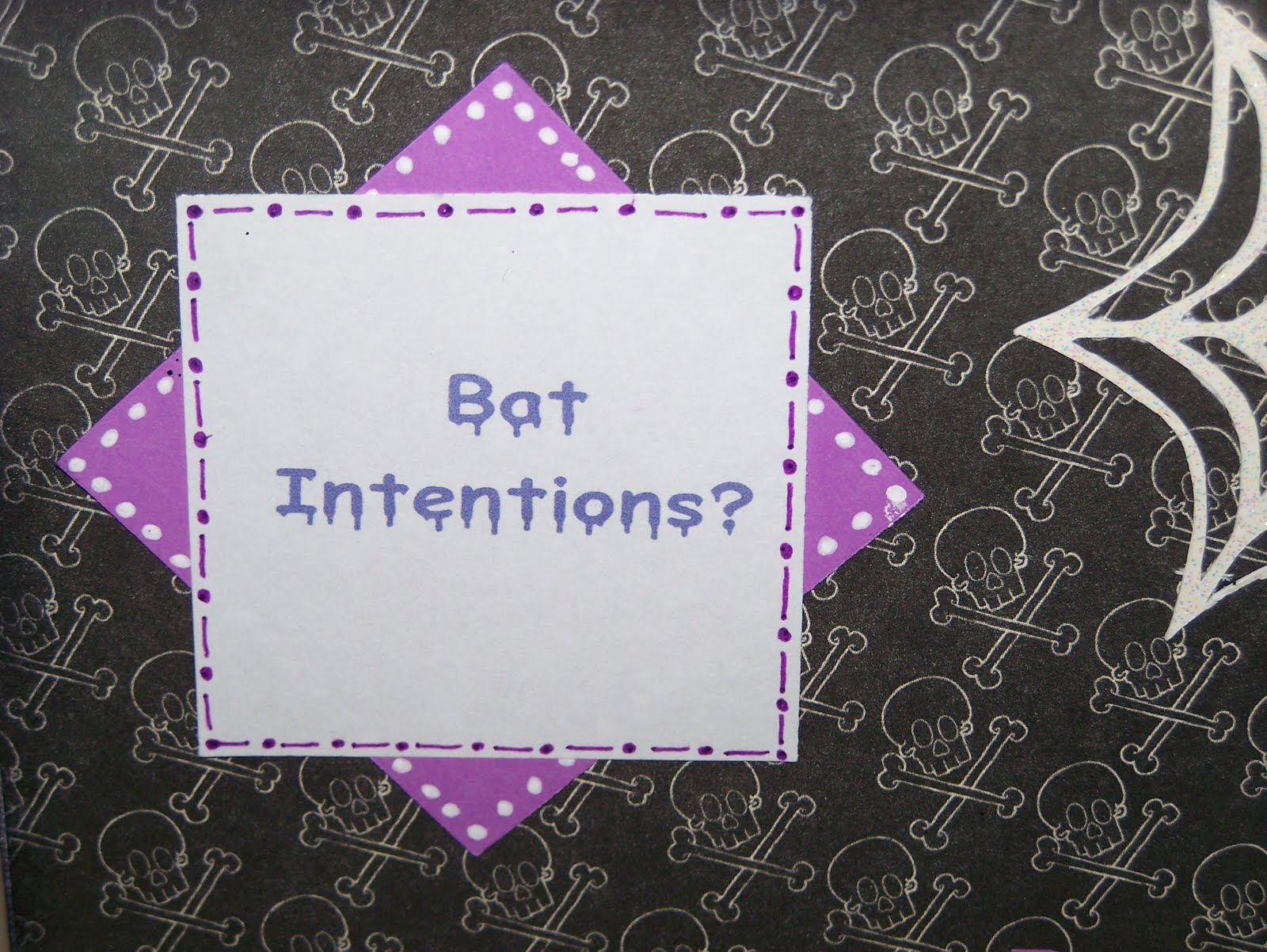 Cricut Me That: Bat Intentions?