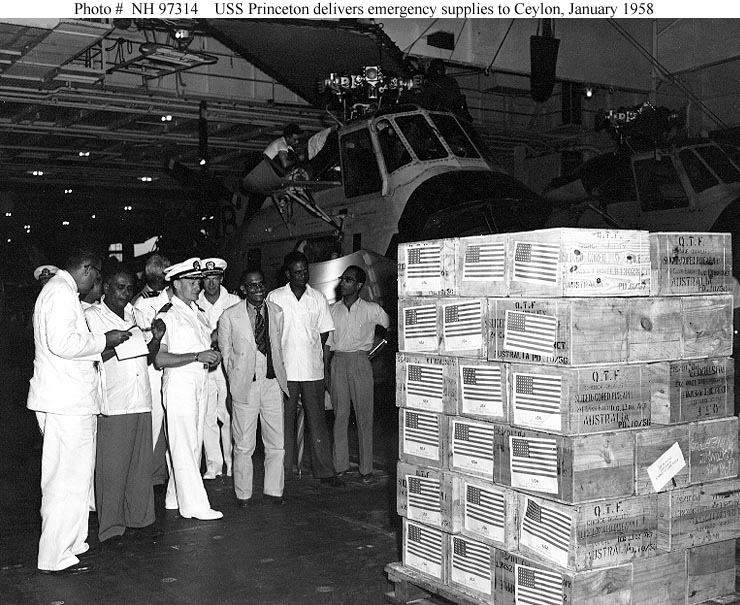 Naval Warfare: USS Princeton (CV-37, later CVA-37, CVS-37, LPH-5)