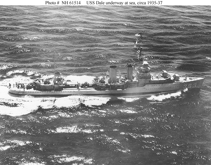 Naval Warfare: USS Dale (DD-353)
