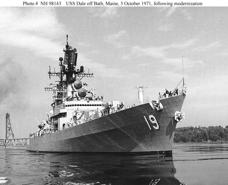 Naval Warfare: USS Dale (DLG-19, CG-19)