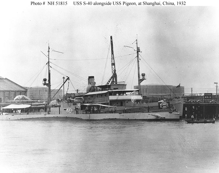 Naval Warfare: USS Pigeon (Minesweeper No. 47, AM-47, ASR-6)