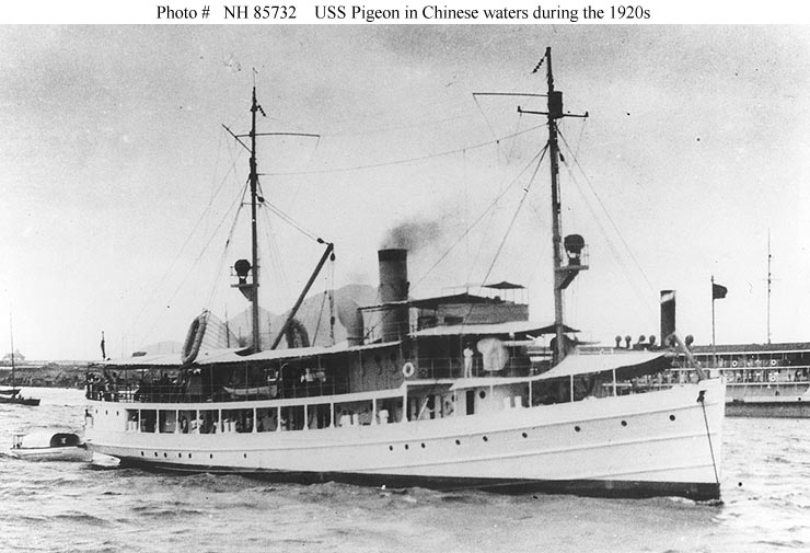 Naval Warfare: USS Pigeon (Minesweeper No. 47, AM-47, ASR-6)