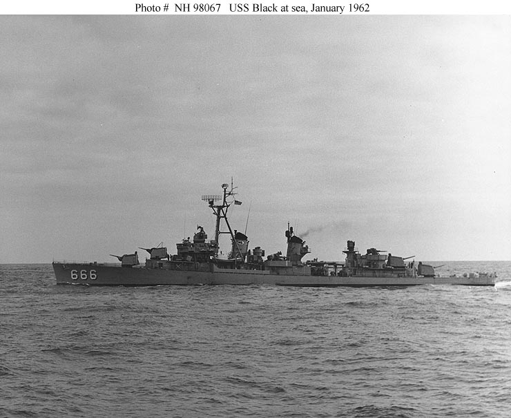 Naval Warfare: USS Black (DD-666)