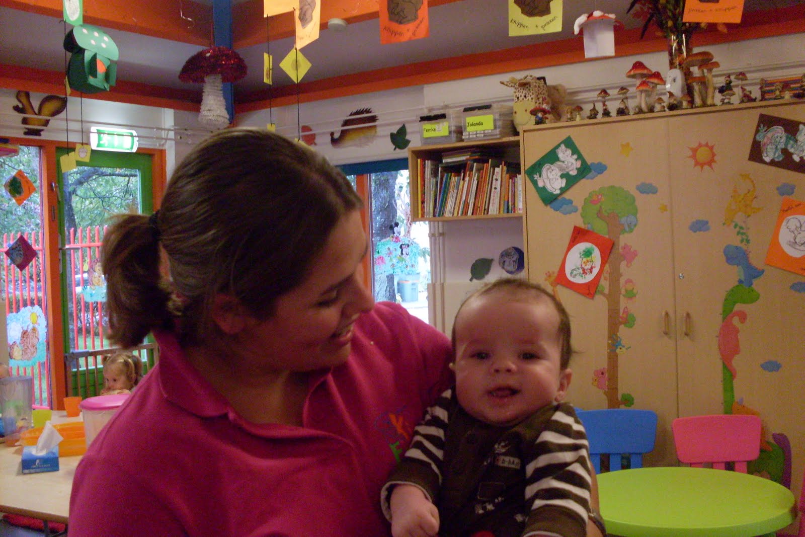 Benny Marielle & Damian: Damian's zijn eerste dag op de crèche