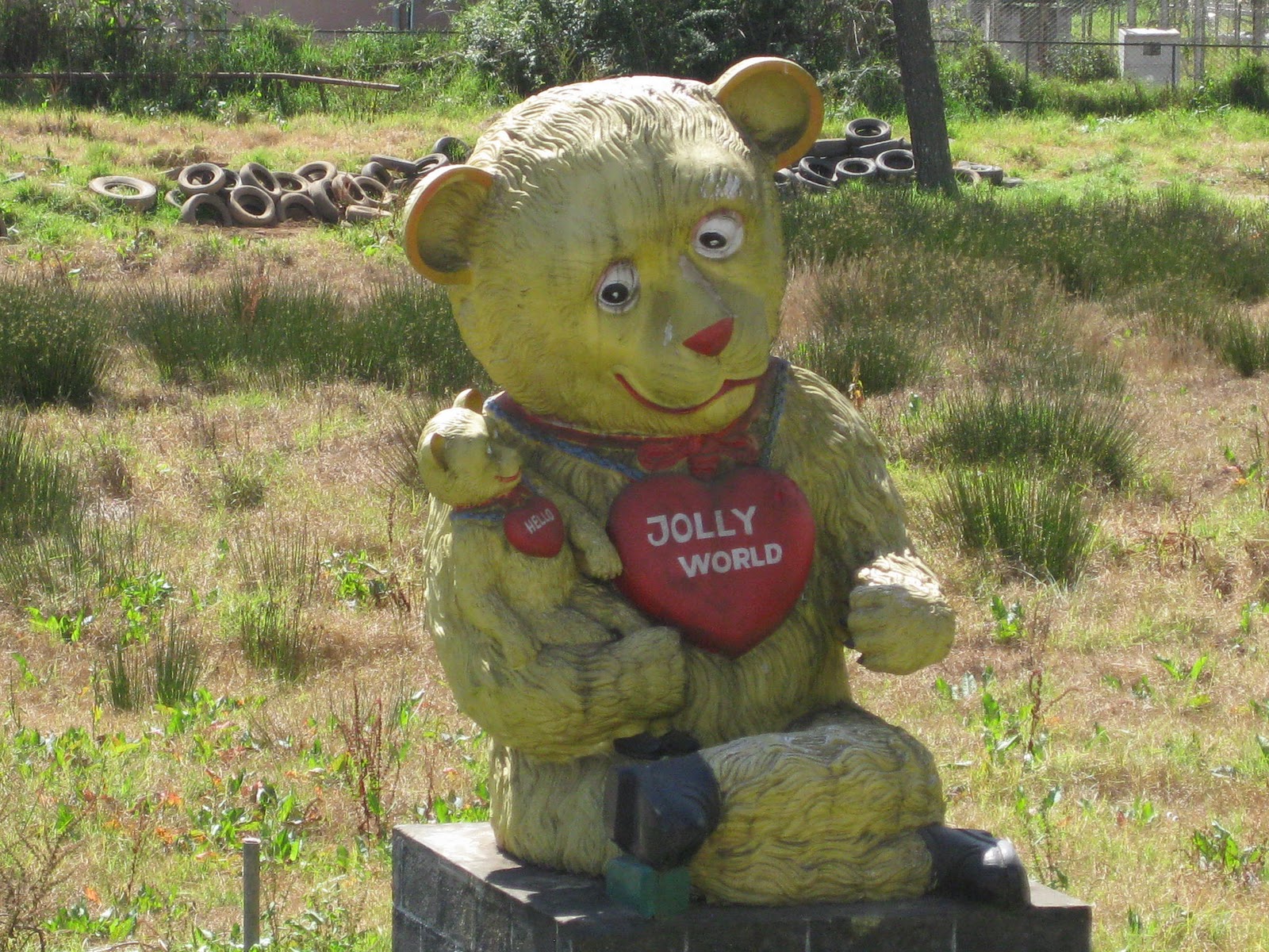Claire and Jeff's Travels: Ooty and the Jolly World Bear