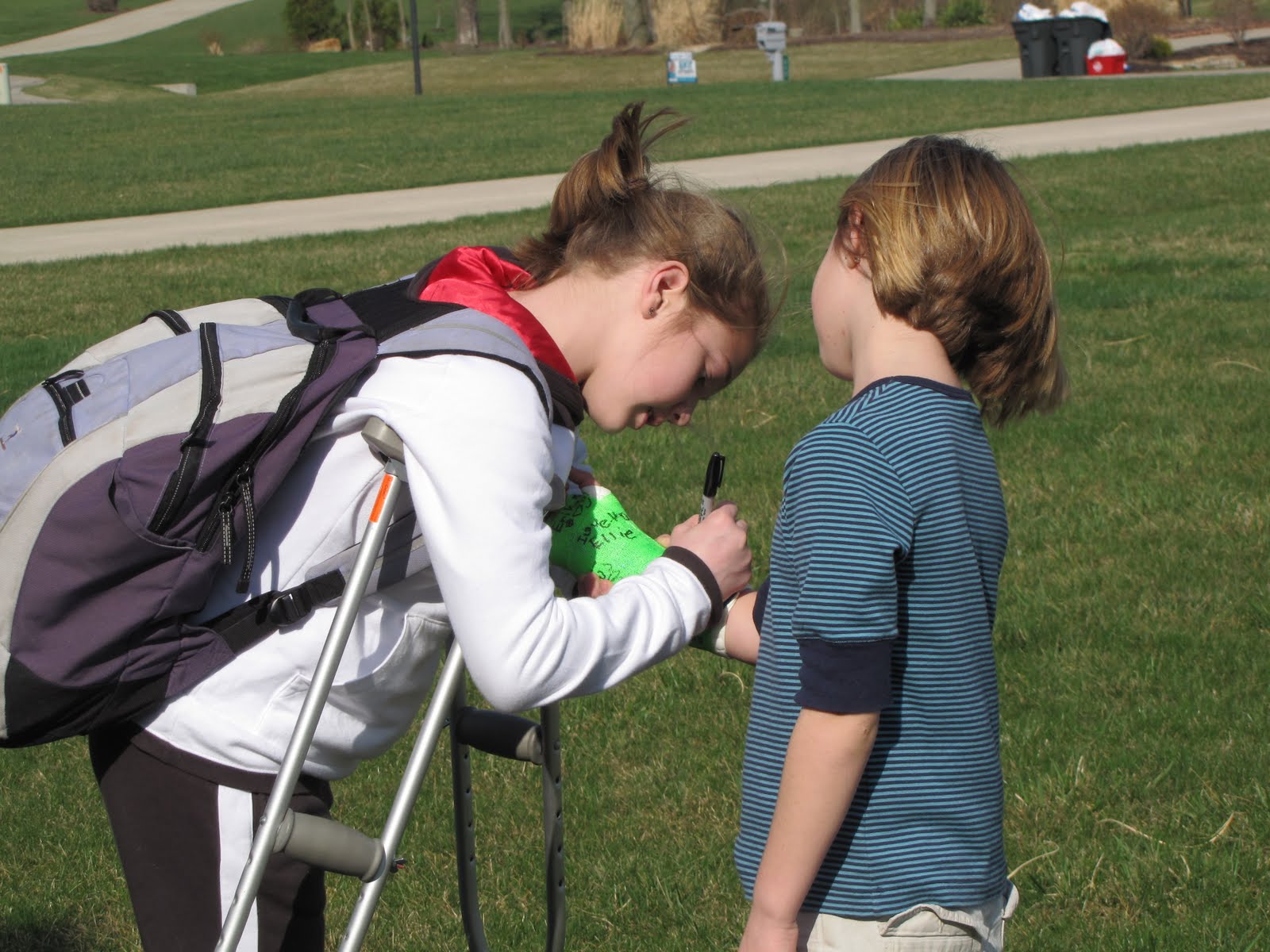 Melissa's Memories: First Broken Bone