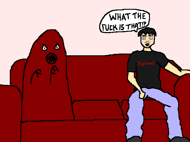 With Bloggery Comes Clarity?: Demon Couch of Doom