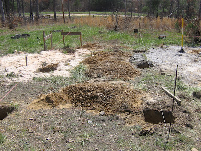 HOMESTEADING IN TENNESSEE: Digging the Footers