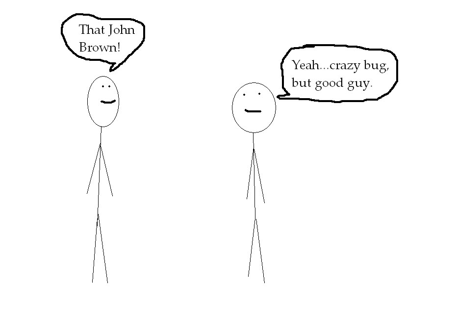 America: A History in Stick Figures: Harper's Ferry