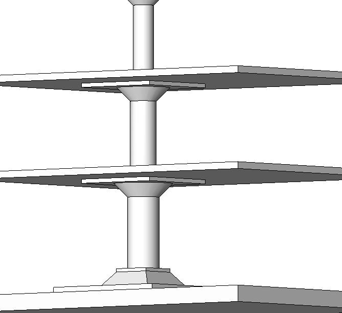 Revit-IT: Slab with drop and column head