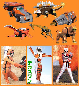 Power Rangers Samurai Orange Ranger